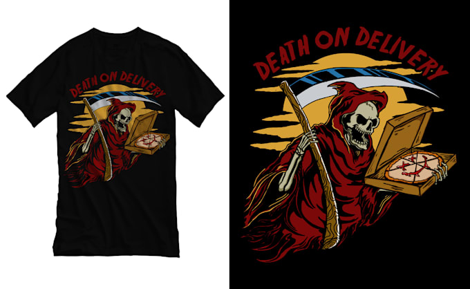 Make old skull tshirt illustration for streetwear design by Bsm_studio ...