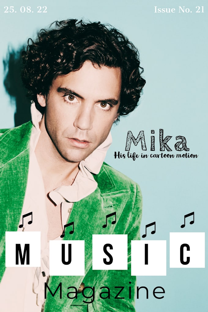 Create your magazine front cover by Maz2004 | Fiverr