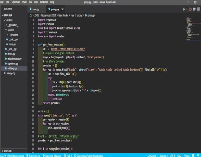 Do Web And Data Scraping Extraction Data Mining Using Python By Umer2030 Fiverr