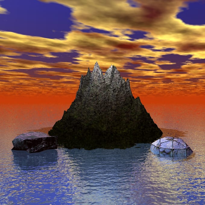 Create some vintage cgi artwork by Nakavelli | Fiverr