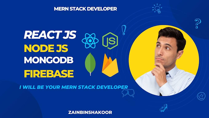 Be your professional mern stack developer by Zainbinshakoor | Fiverr