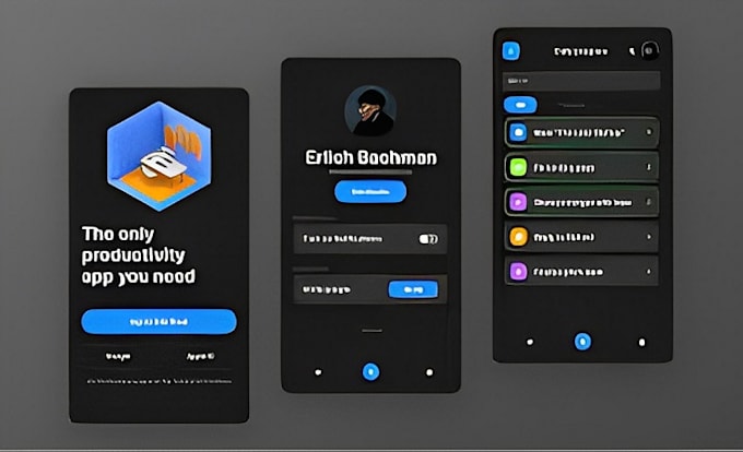 Create Ui Ux Design Website Dashboard Mobile App Designs By Proftee1