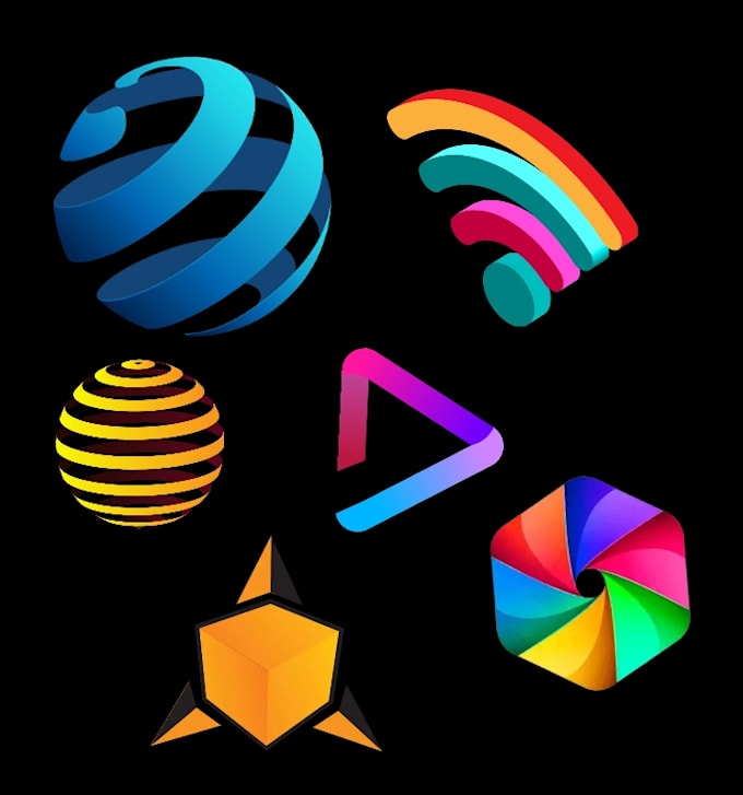 Create awesome 3d logo for your company,business by Zaingraphicspro ...