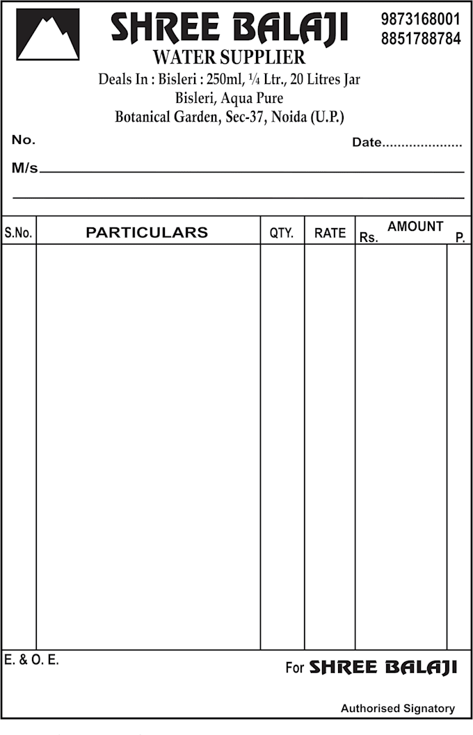 Design visting card banner bill book by Niwas123 | Fiverr