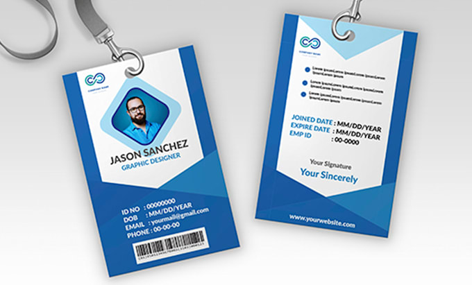Do staff badges design skillfully within 12 hours by Idcarddesign | Fiverr
