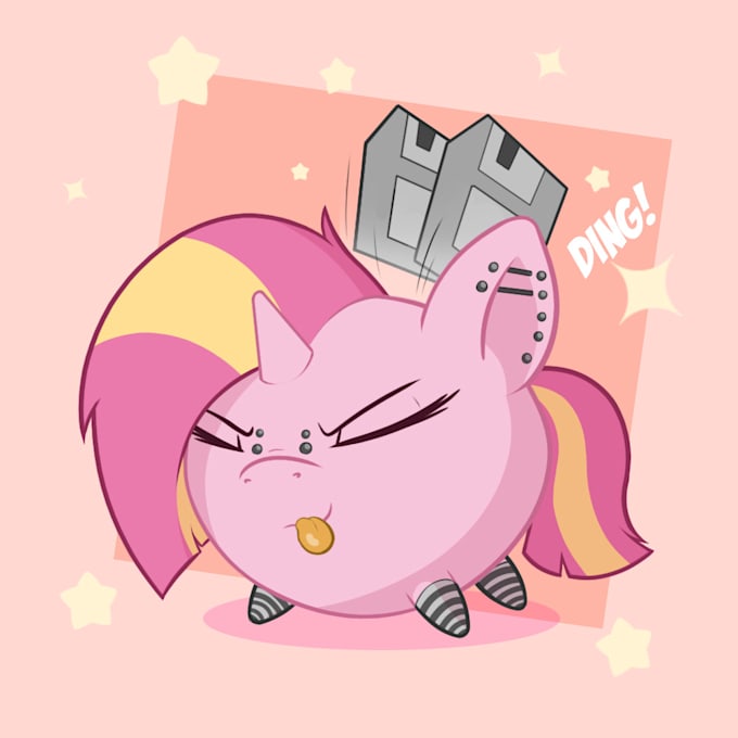 Draw cute chibi characters of ur choice by Zeeb_princess | Fiverr