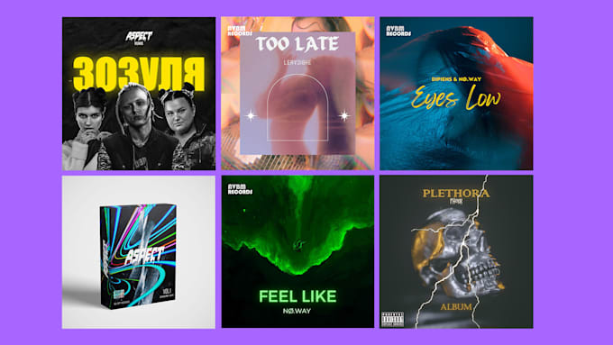 Design custom rap album music cover art by Vladkrypakprod | Fiverr