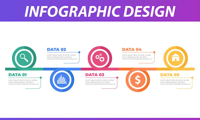 Design unique infographic and flowchart with custom illustrations by ...