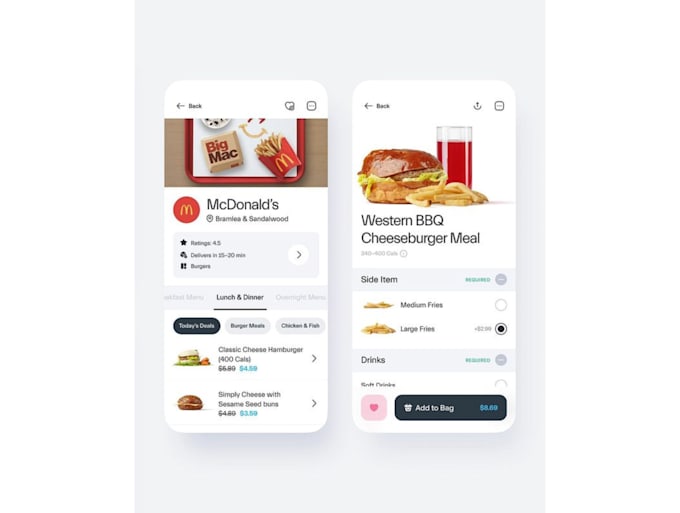 Do mobile app and web ui ux design or any logo design in figma by Kaifazad17 | Fiverr
