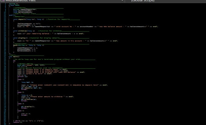 Code your cpp and c programming projects by Cartoonpk | Fiverr Code your cpp and c programming projects by Cartoonpk | Fiverr