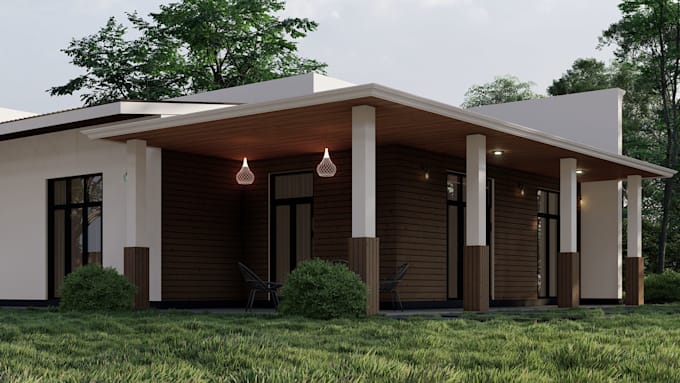 Create architectural 3d modeling and realistic rendering by Nipunchaga3d | Fiverr