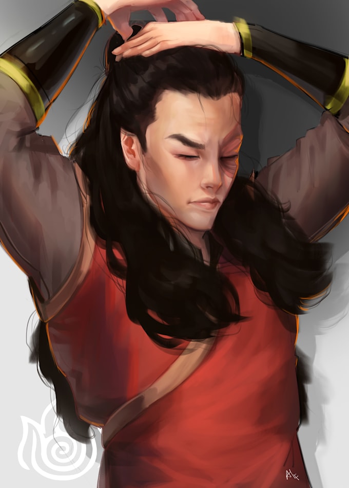 Draw your character on anime with a detailed render by Miftahdraws74 ...