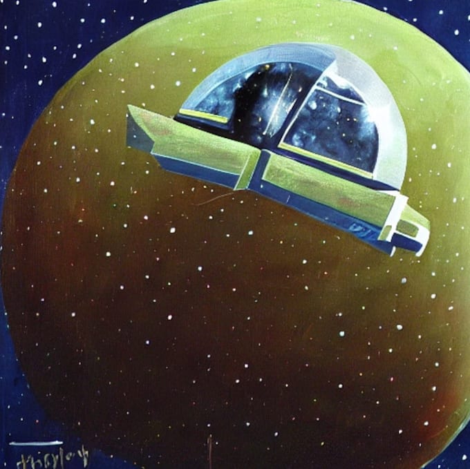 Illustrate your next space themed album cover by Rmy_ink | Fiverr