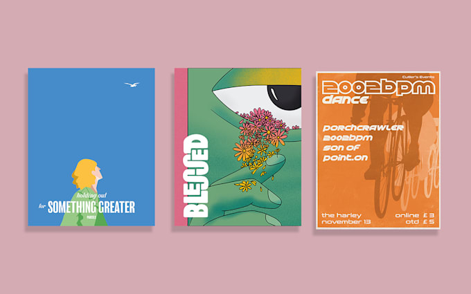 Design a unique poster for you by Mariaoleszczuk | Fiverr