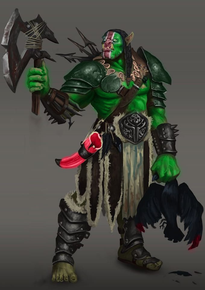 Do dnd character art and dnd character art by Shelbygiless | Fiverr