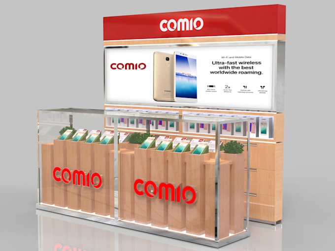 Design product display unit, trade show booth and posm stands by ...