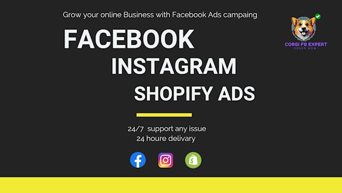 Setup shopify facebook instagram ads campaign by Rashida_bibi | Fiverr