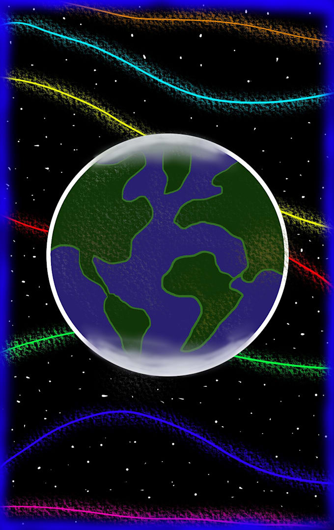 Create your own planet drawing by Zooblex12 | Fiverr