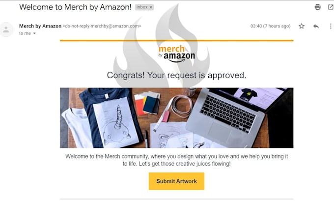 Write a professional merch by amazon application letter by Chiararti ...