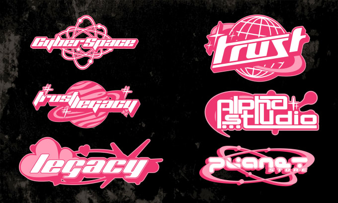 Design Y2k Style Streetwear Logo By Gilahobi Fiverr