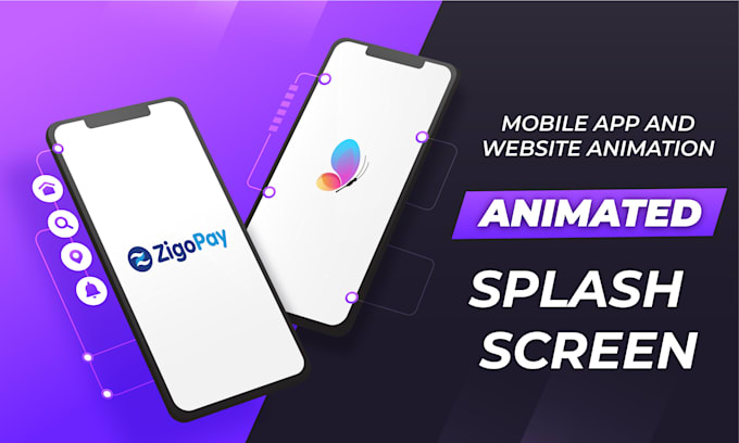Make splash screen animation in lottie for your app by Priyanshurijh | Fiverr