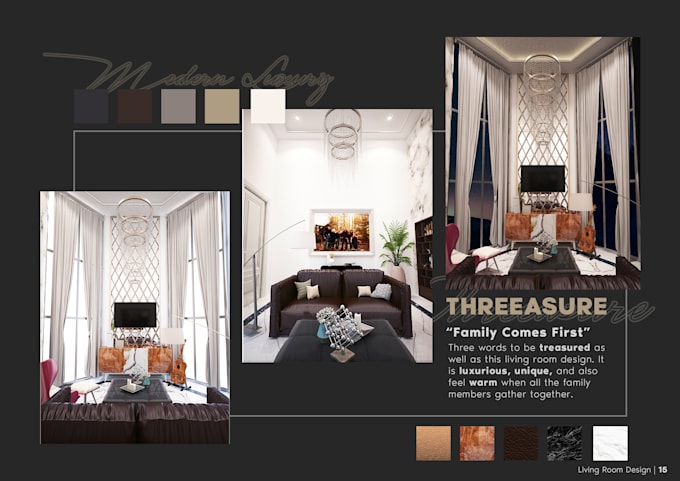 Do and create a good visual of interior design 2d and 3d by ...