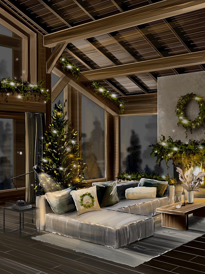 Do 3d hand render sketches for your design by Alinaantonovaa | Fiverr