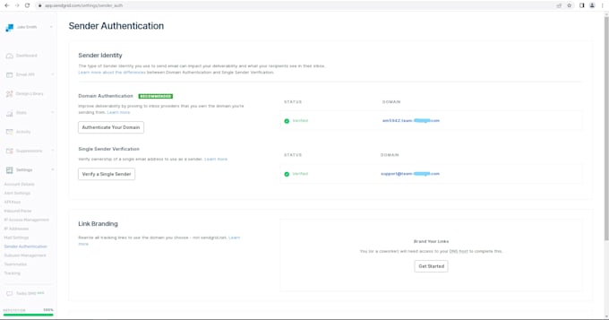 Authenticate your domain to any email service like sendgrid and more by ...