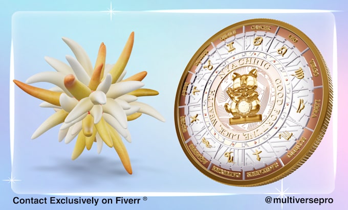 Make realistic 3d glb, gltf and usdz models for ar and vr by ...