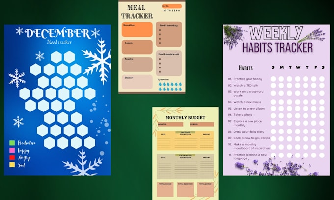 Create customized journals and planners by Aashritha_danda | Fiverr
