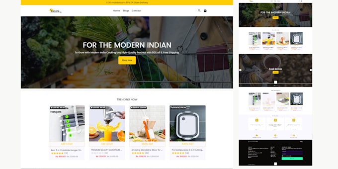 Do front end and back end web development by Vishal_sawai | Fiverr