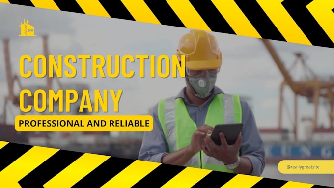 Design a modern contractor or construction website by Mickifizo007 | Fiverr