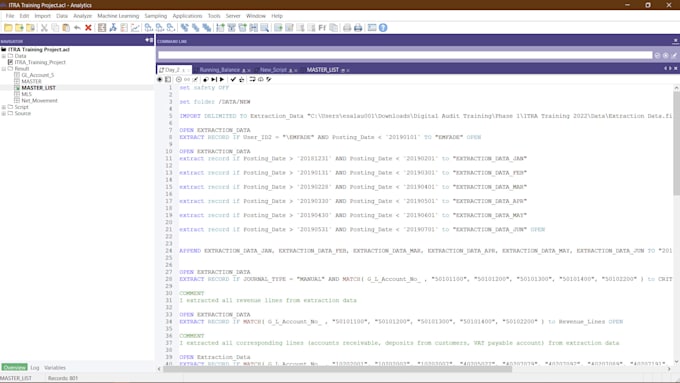 Analyze Your Data With Acl By Meos09 Fiverr