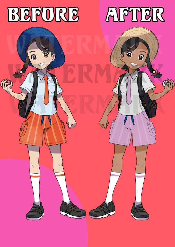 Make you a custom pokemon trainer by Natureinzoom | Fiverr