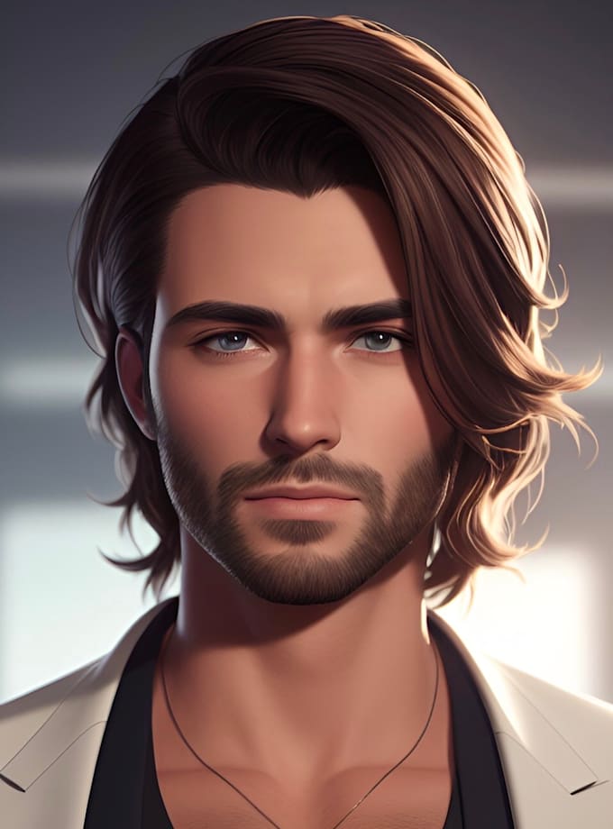 Create a digital portrait of a fantasy art or human avatar by Avatar ...