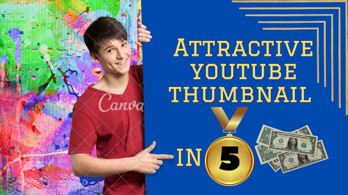Design attractive eye catchy youtube thumbnail in short time by Arsalan ...