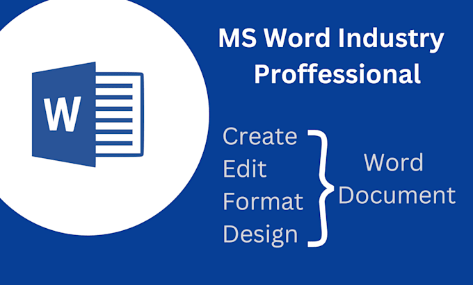 Create, format, and finalize your microsoft word document by Uedits97 ...