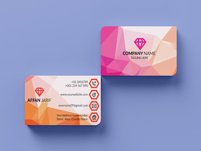Design professional business card as pre your recommendation by ...