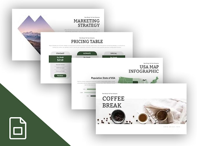 Create a professional custom google slides or powerpoint presentation ...