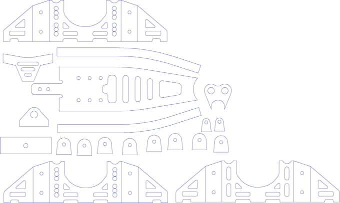 Draw vector file from image, hand sketch, blueprint for laser cutting ...