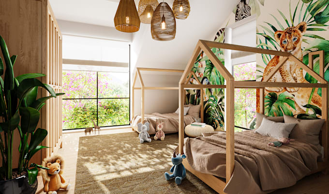 Create hyper realistic interior visualization by Staskrupetsky | Fiverr