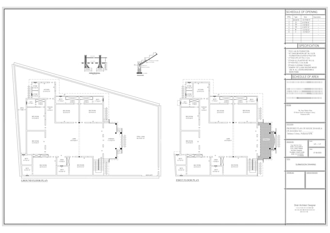 Draw plan in auto cad 2d by Tajamulshahkhan | Fiverr