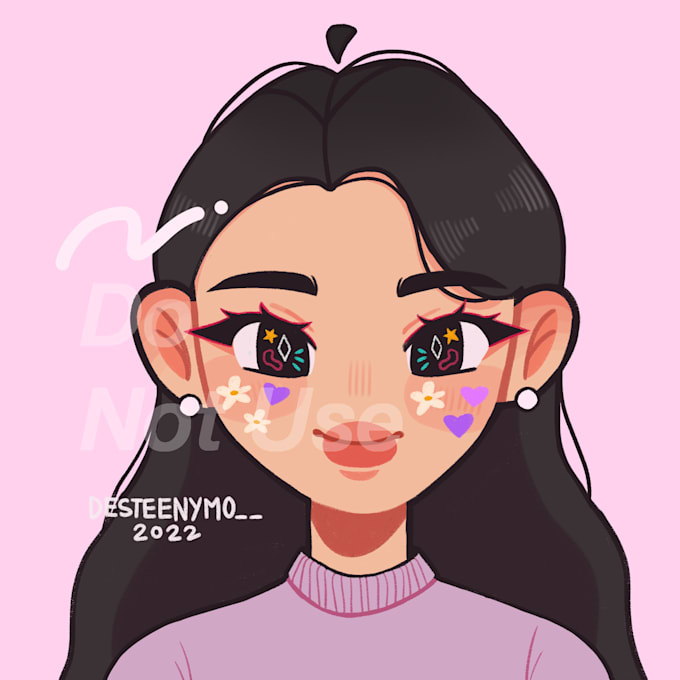 Draw simplified chibi icons of your character for your icon by Kaiarts ...