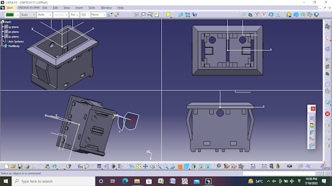 Design 3d models using catia v5 by Vipulkaushik1 | Fiverr