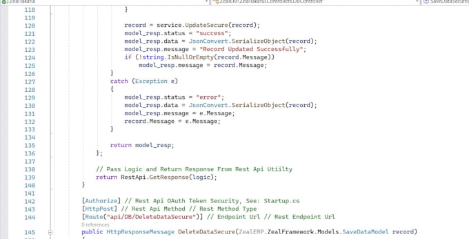 Create rest api or web api in asp net by Usamatabbassum | Fiverr