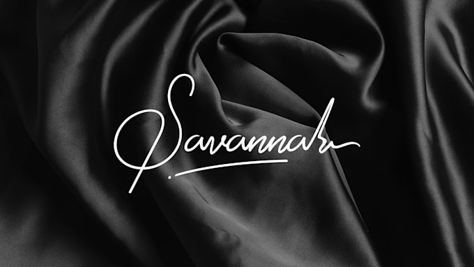 Design a luxury handwritten signature logo by Tabiii_graphics | Fiverr