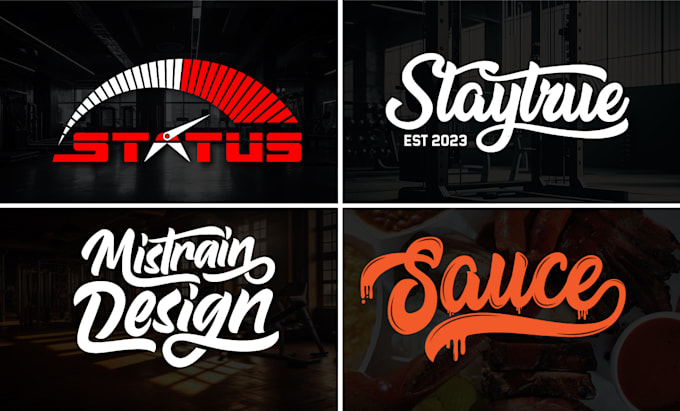 Create lettering, typography, font and text logo design by Achieve ...