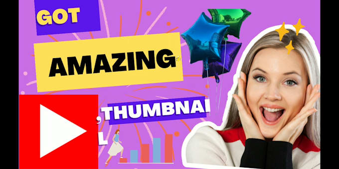 Create an amazing and beautiful thumbnail by Qaiyan | Fiverr
