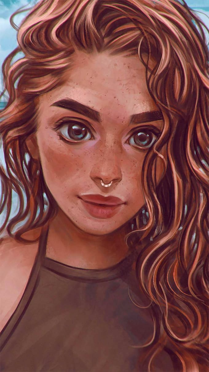 Draw vector art portrait vector tracing raster to vector manual tracing ... Draw vector art portrait vector tracing raster to vector manual tracing ...