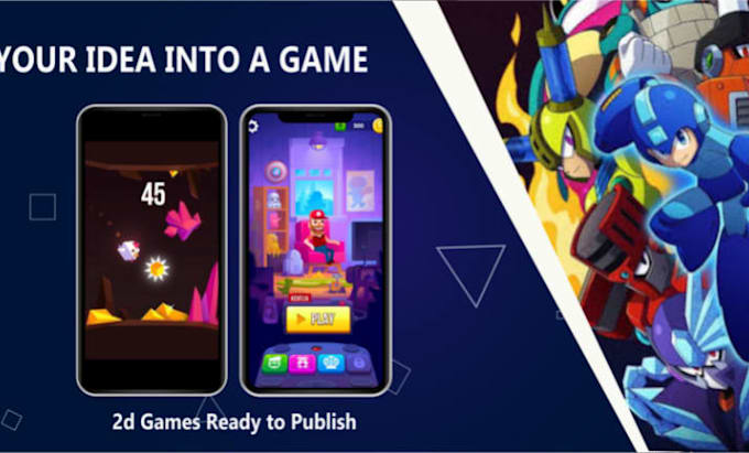 Do unity 2d game development for you by Mtalal081 | Fiverr